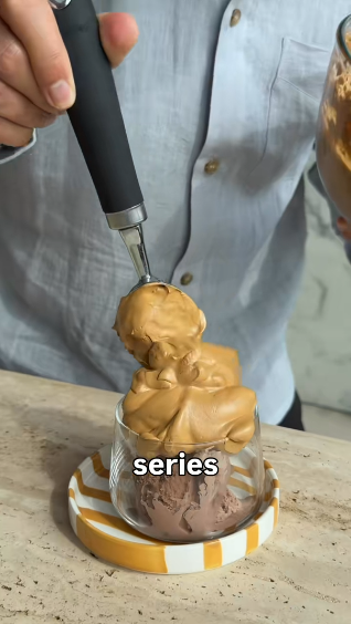 What makes this honey coffee & ice cream treat so special