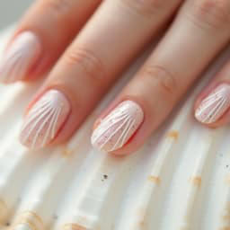 Nageltrend 2026: Minimalistische seashell nails sind die schönste ...