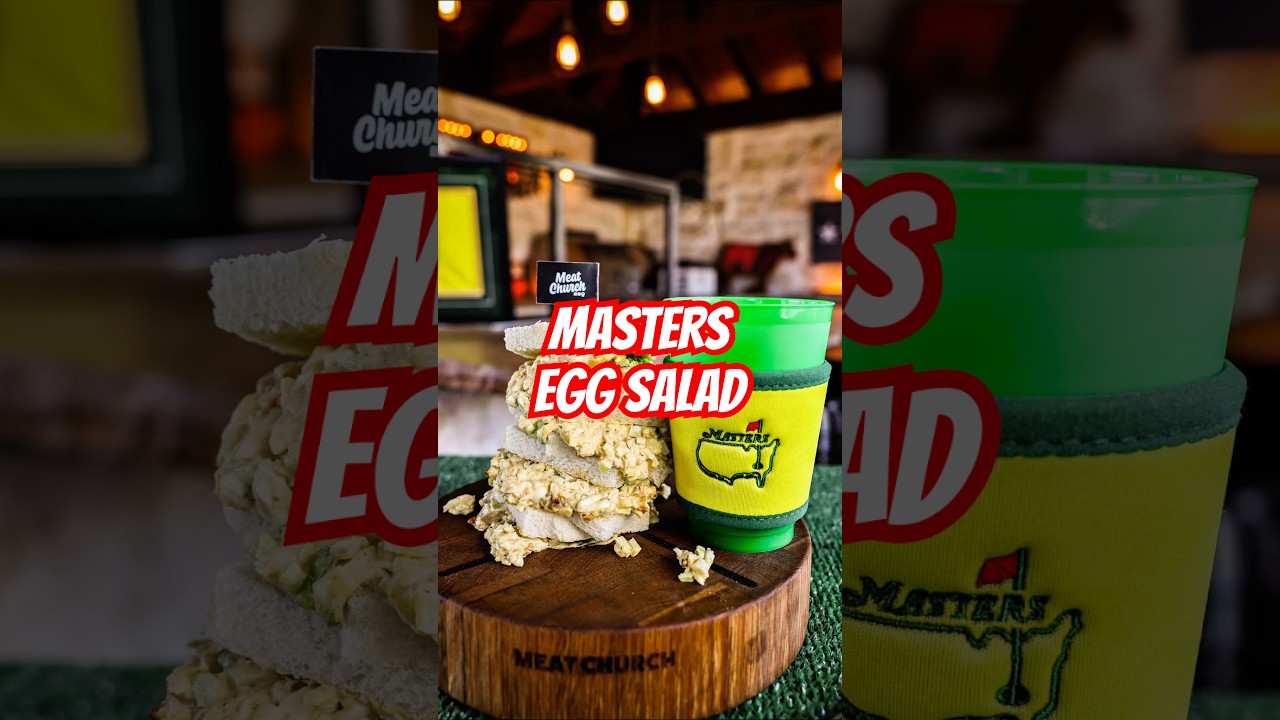 Make the ultimate Masters famous egg salad sandwich at home