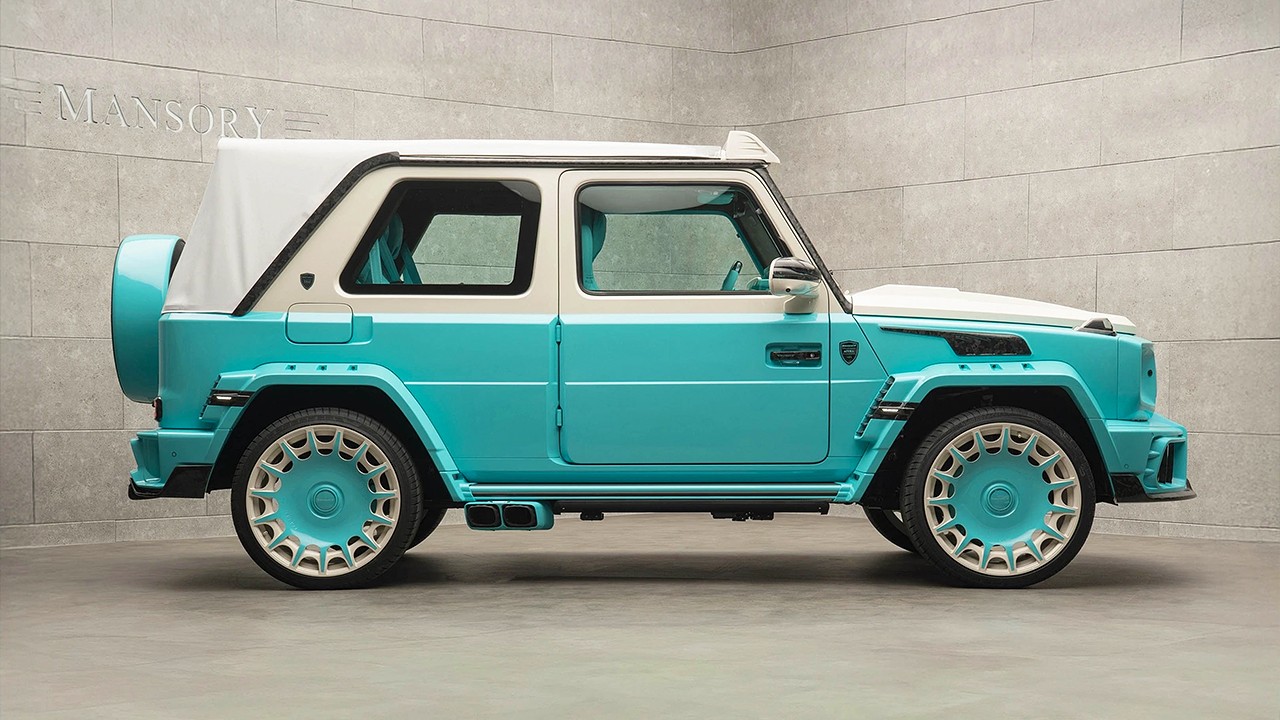 820 HP, suicide doors, and no fixed roof: Mansory’s G-Class build is ...