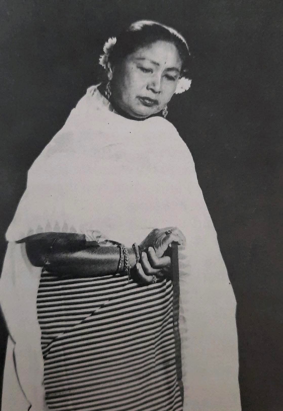 Manipuri exponent Padma Shri Kshetrimayum Ongbi Thouranisabi Devi ...