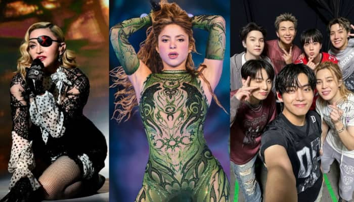 Madonna, Shakira, and BTS to headline first-ever FIFA World Cup final ...