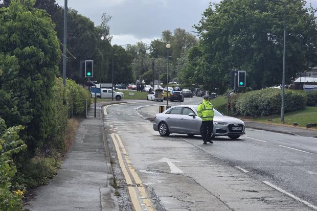 Reason behind large police presence in Wrexham city centre street revealed