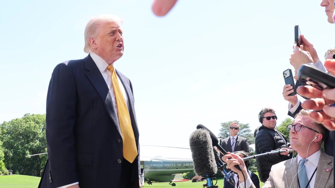 CBS halts Trump's China visit coverage due to medical emergency
