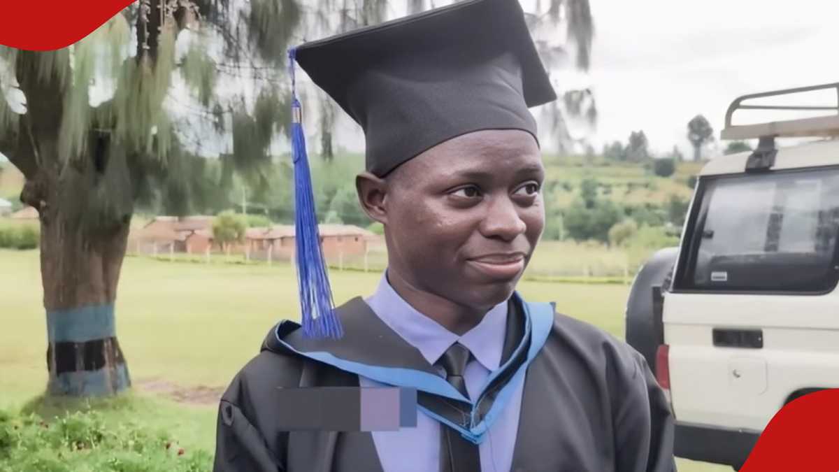 College graduate overjoyed after receiving job offer from government ...