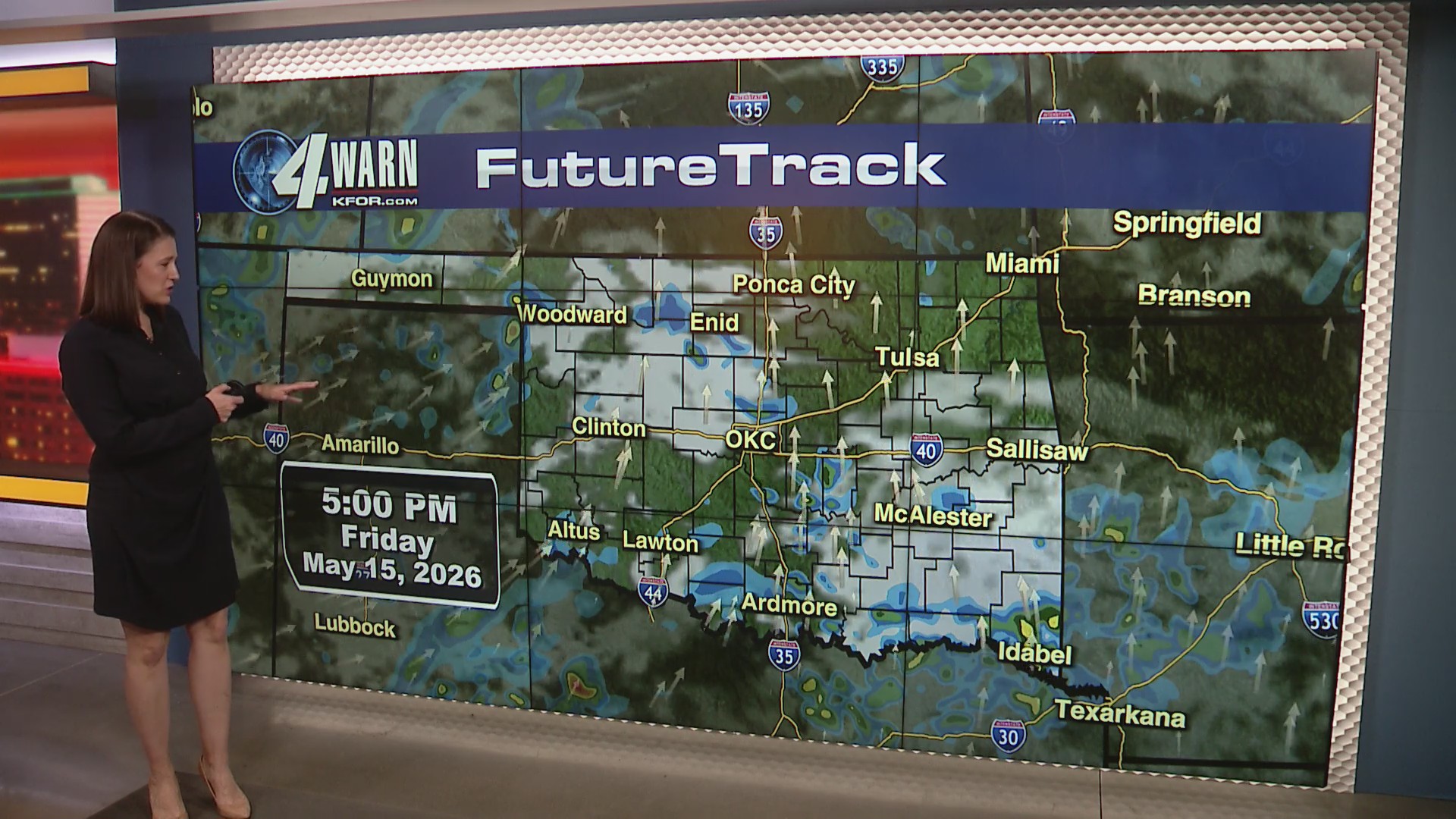 Emily Sutton tracks our next rounds of (severe) storms (5/14/26 6:15AM)