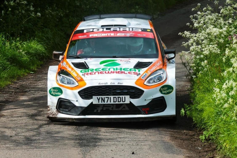 British championship contender Garry Pearson one of three Duns drivers ...