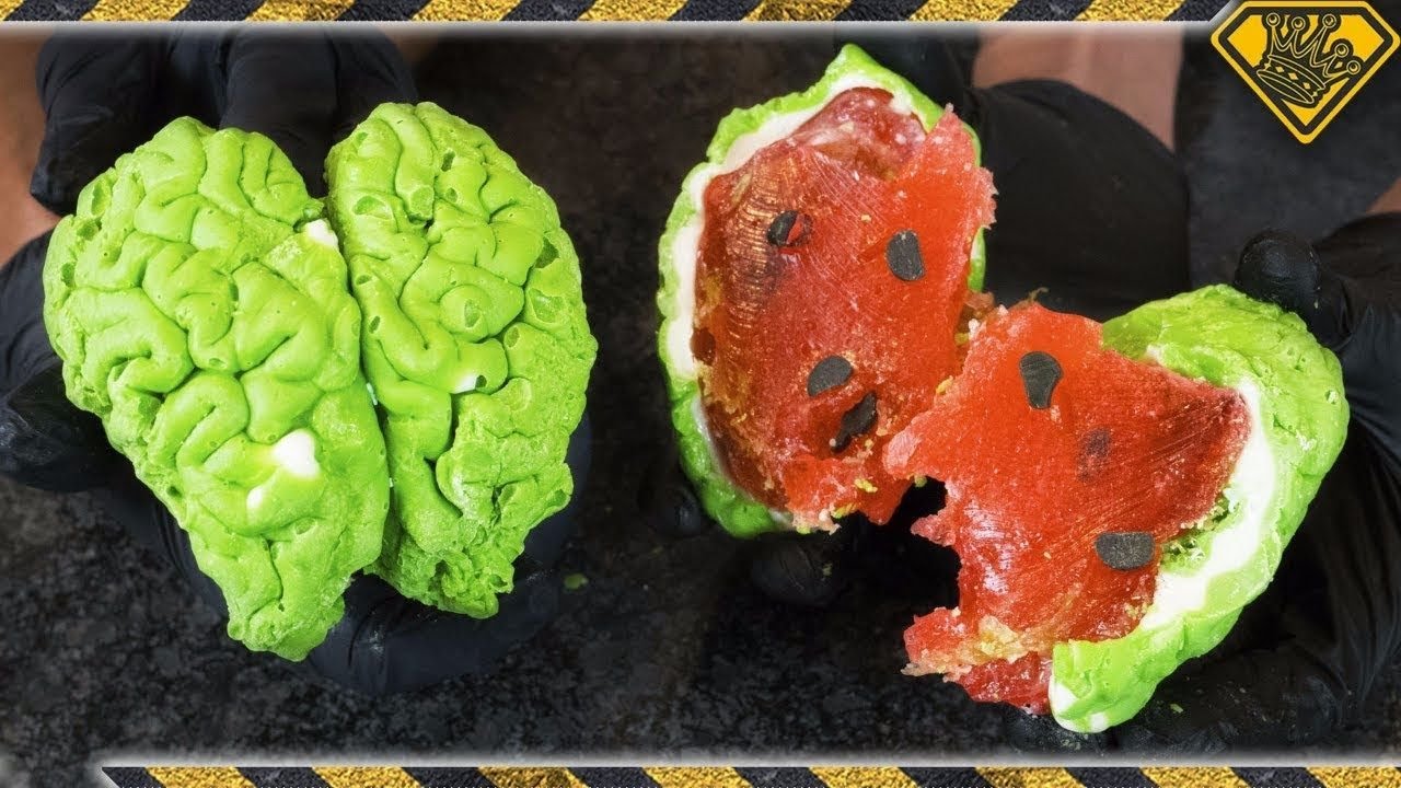 How to create realistic gummy brain candy for party decor
