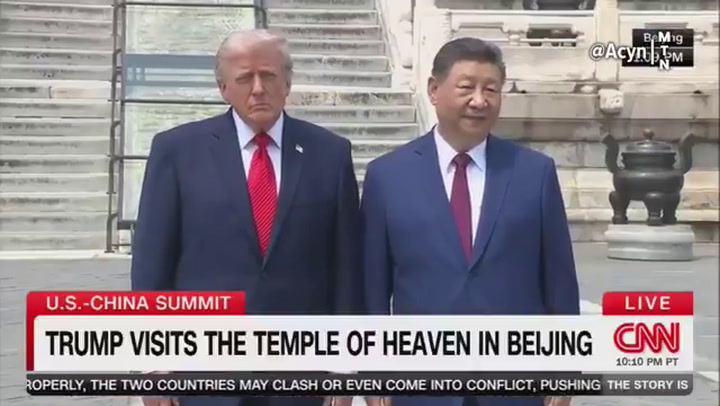 Trump refuses reporter questions after Xi meeting