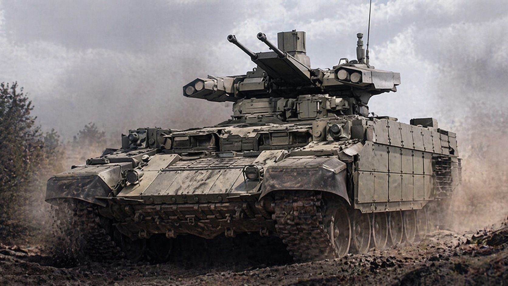 The BMPT-72 was built for the urban threat tanks feared most