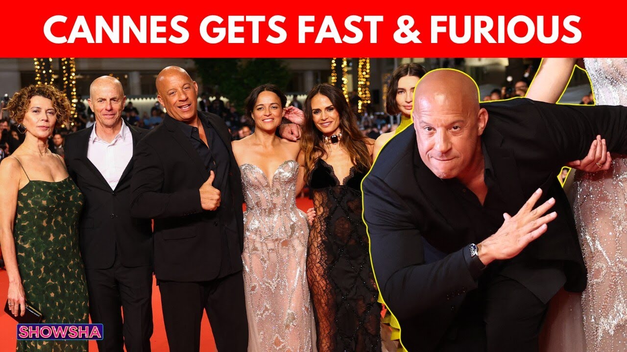 Vin Diesel strikes heavy duty poses as ‘The Fast and the Furious’ cast ...