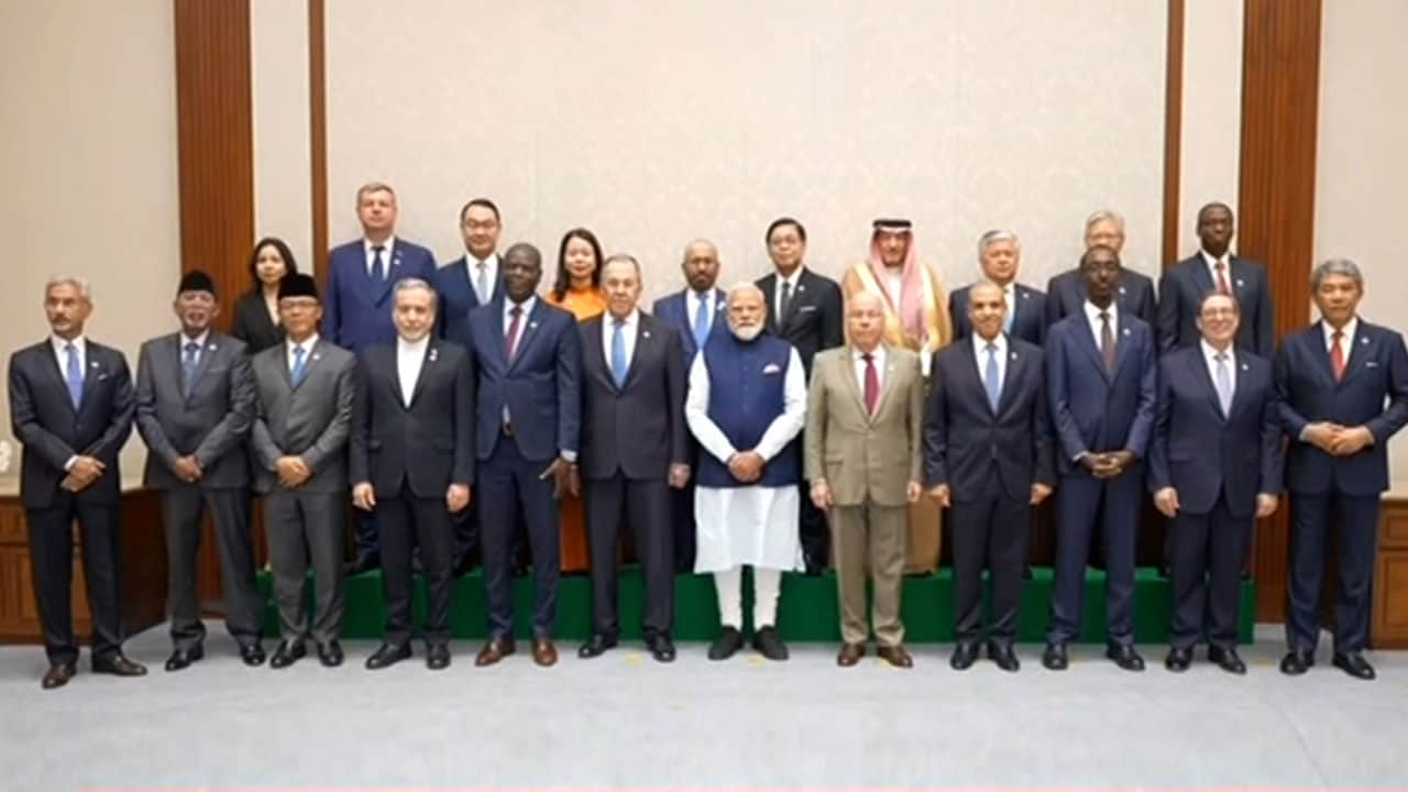 PM Modi meets BRICS foreign ministers in Delhi