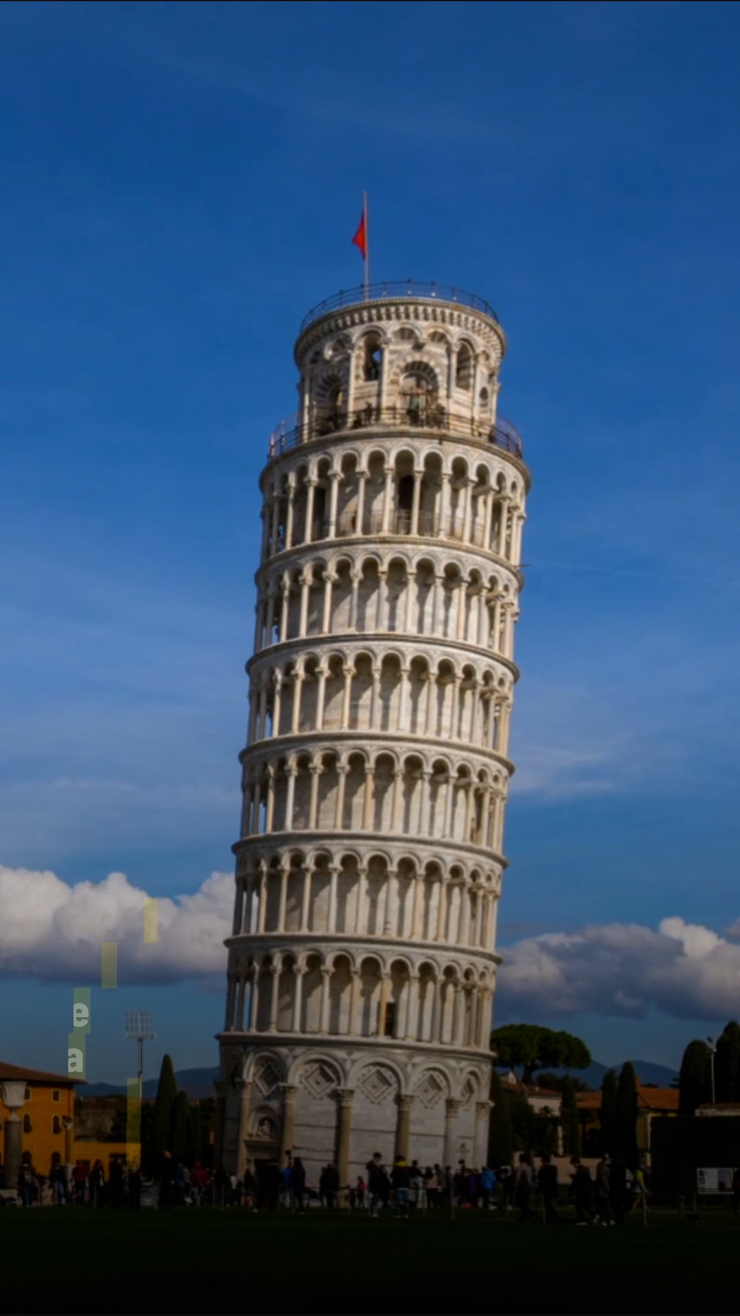 Por que a torre de Pisa não cai?