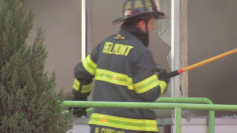 Raging fire tears through popular Massachusetts ice cream shop