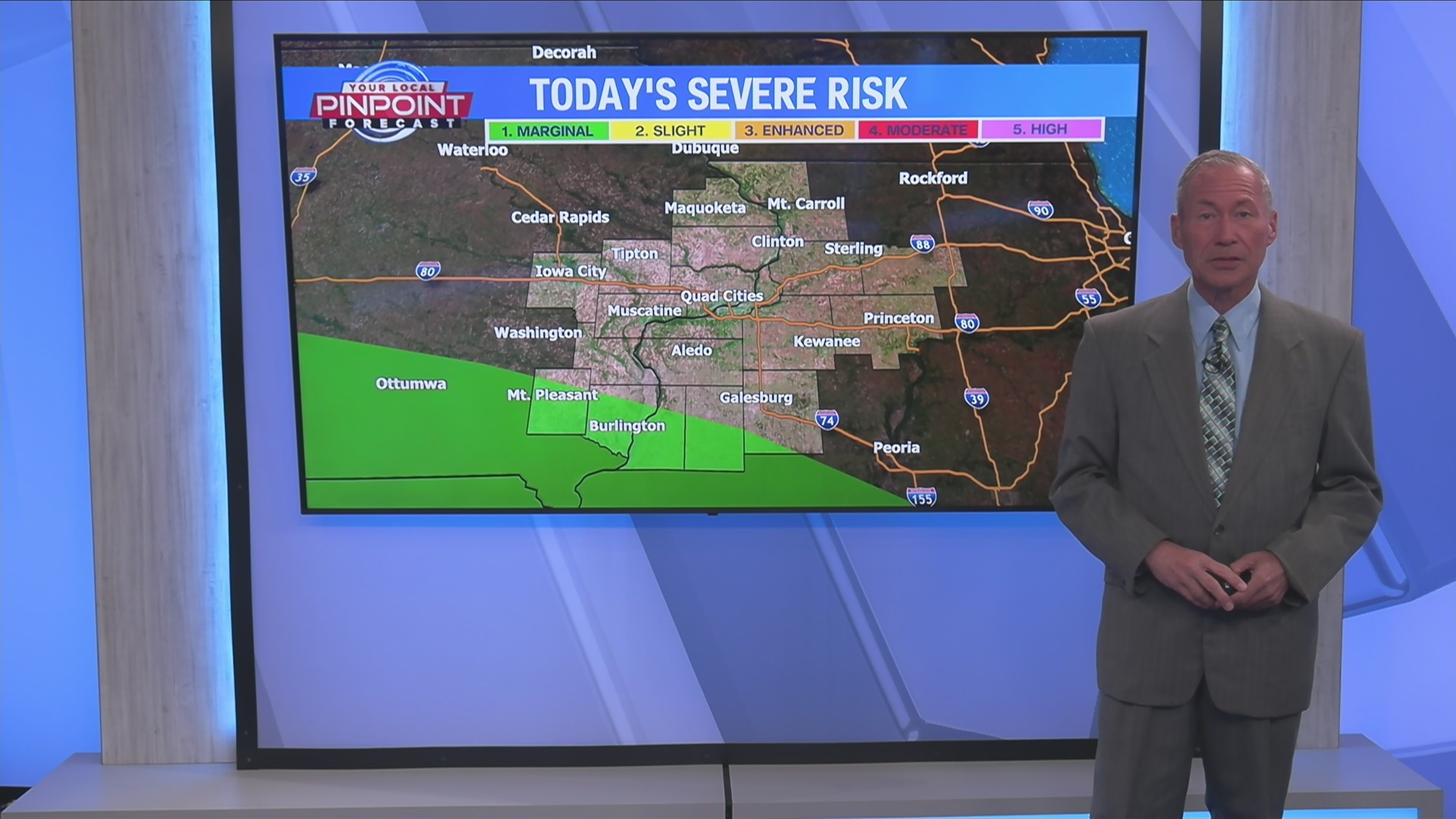 Several days of severe weather possible