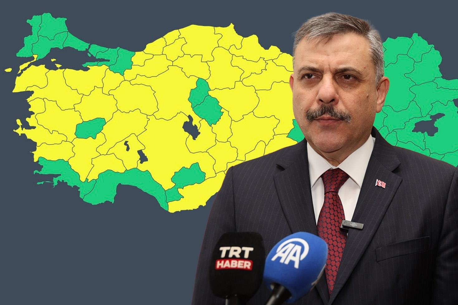 Bu illerde oturanlar dikkat: Bakanlık harita paylaşıp uyardı
