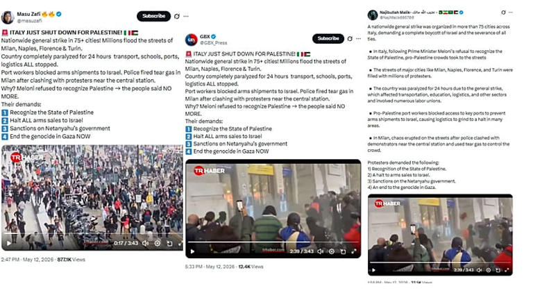 Deepfake Meloni clips distort relations between Italy and Israel