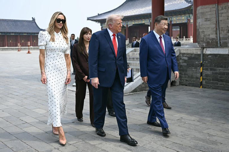 Lara Trump branded 'Temu Ivanka' as she continues China visit with ...