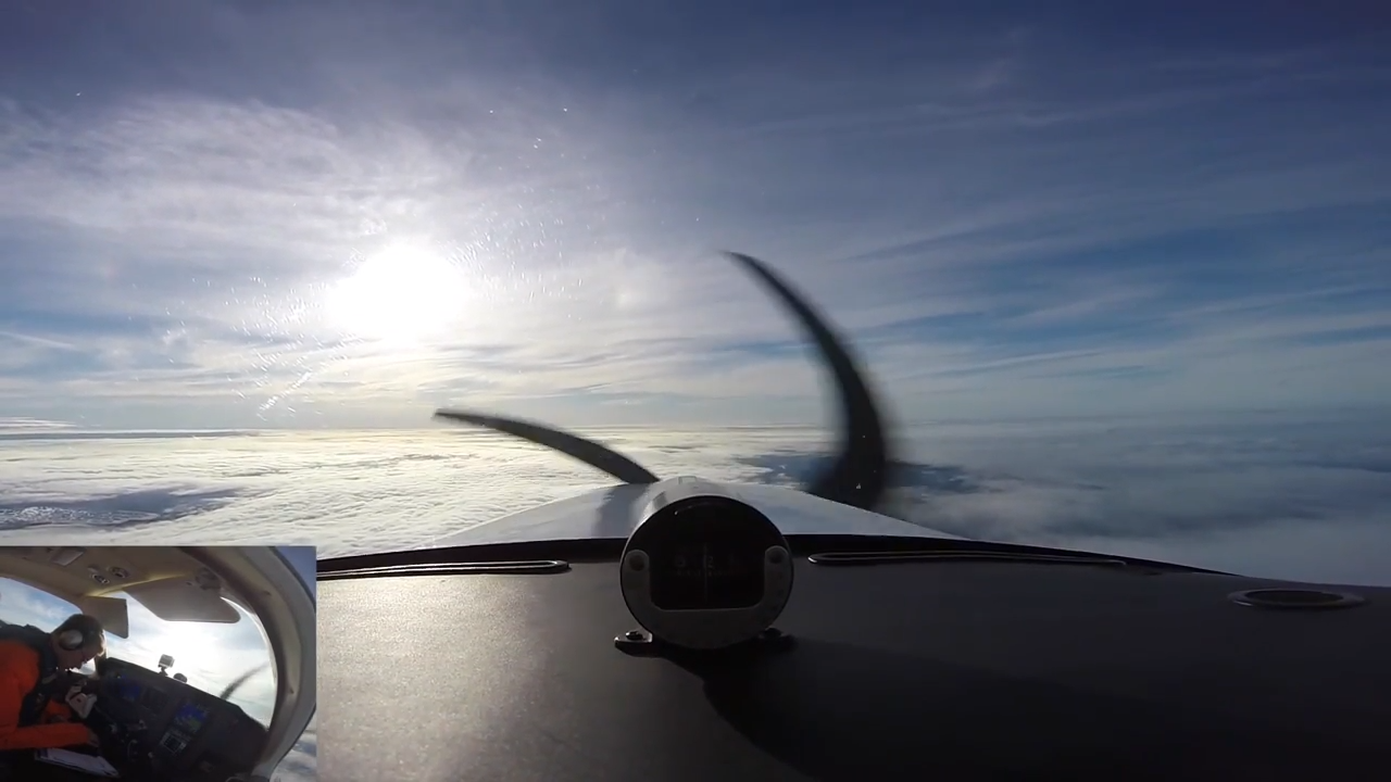 Watch a 60 ton jet take off straight toward the ocean - "No return"