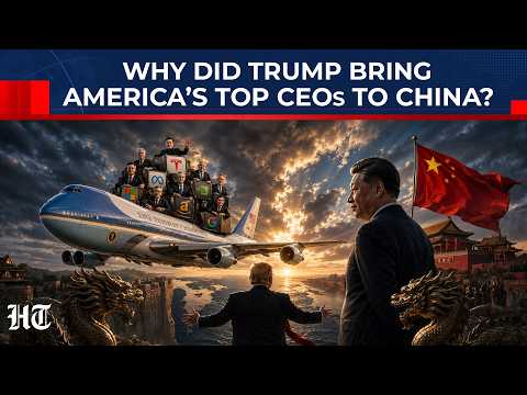 Why Trump Arrived In China With Tech Giants Musk Cook & Huang Join High ...