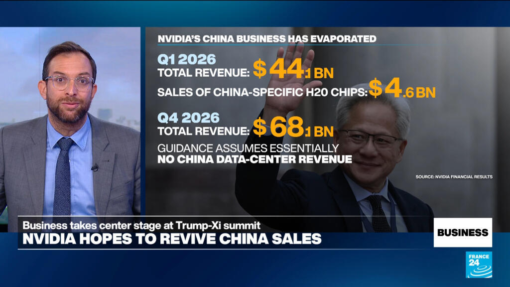 Nvidia's Jensen Huang attends Trump-Xi summit in bid to revive sales of ...