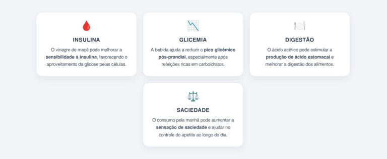 4 benefícios de beber regularmente água com vinagre de maçã pela manhã