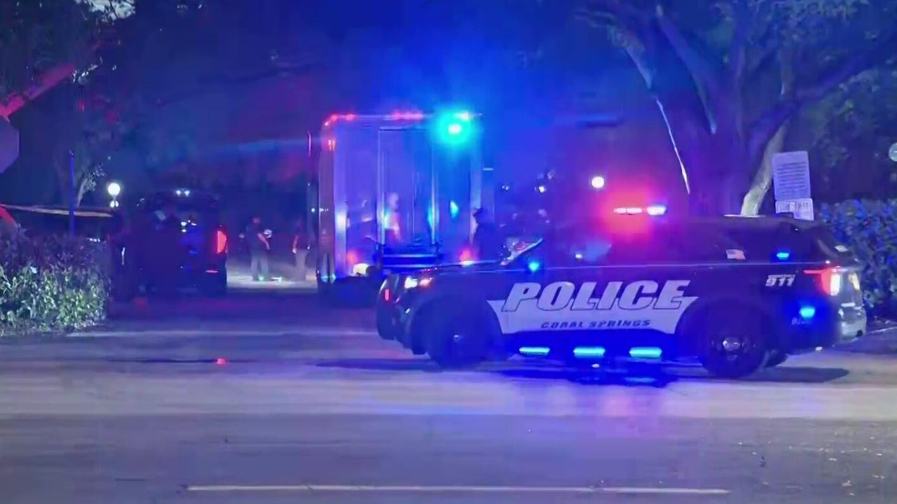 Coral Springs neighborhood blocked off with crime scene tape as police ...