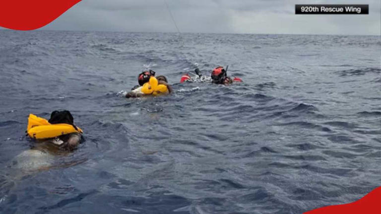 Coast Guard rescues 11 people after small plane crashes in Atlantic Ocean