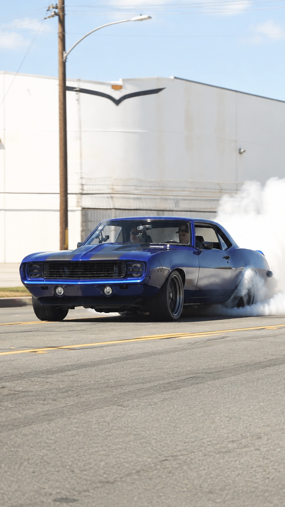 Custom Camaro build turns V8 power into tire smoke