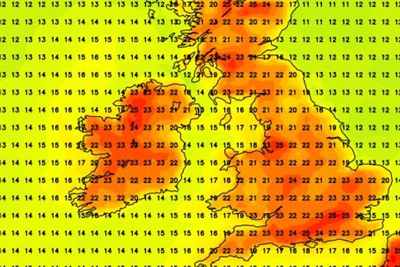 Ireland weather: 25C 'heatwave' temperatures now possible as Met ...