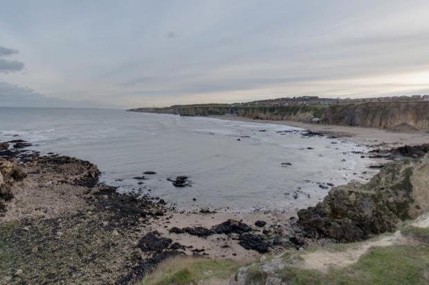 Man in his 20s dies after van plunges over cliff near coastal road