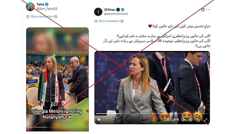 Deepfake Meloni clips distort relations between Italy and Israel