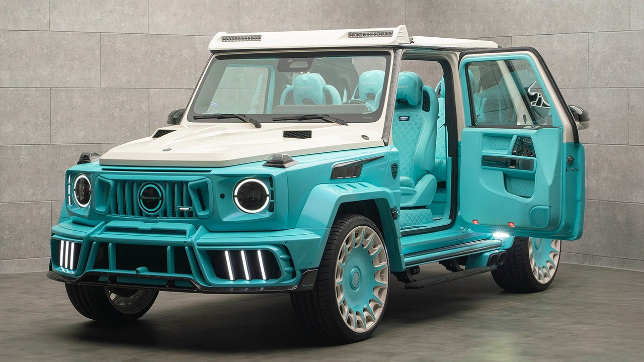 820 HP, suicide doors, and no fixed roof: Mansory’s G-Class build is ...