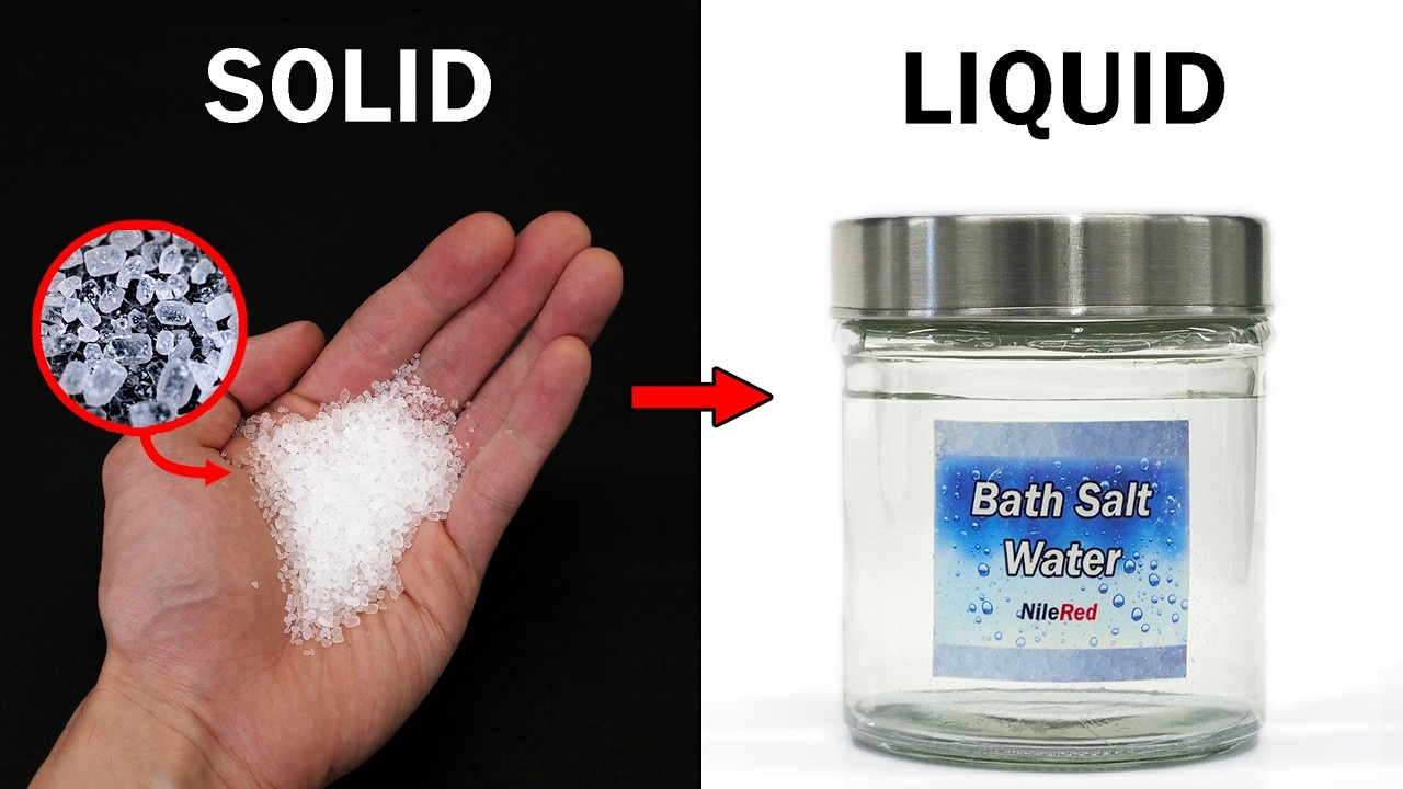 I still can't believe that Epsom salt is mostly water
