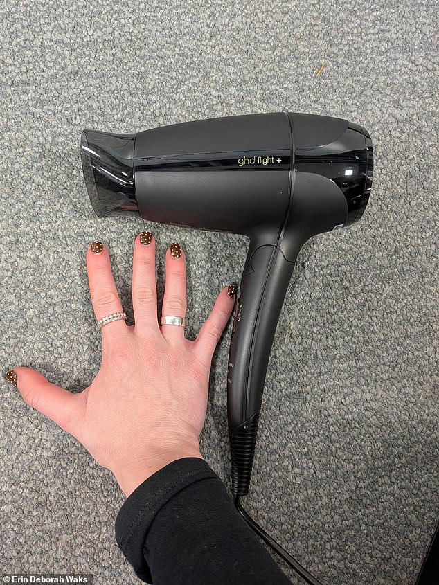 This tiny travel hair dryer fits into any bag - it's just as good as a ...