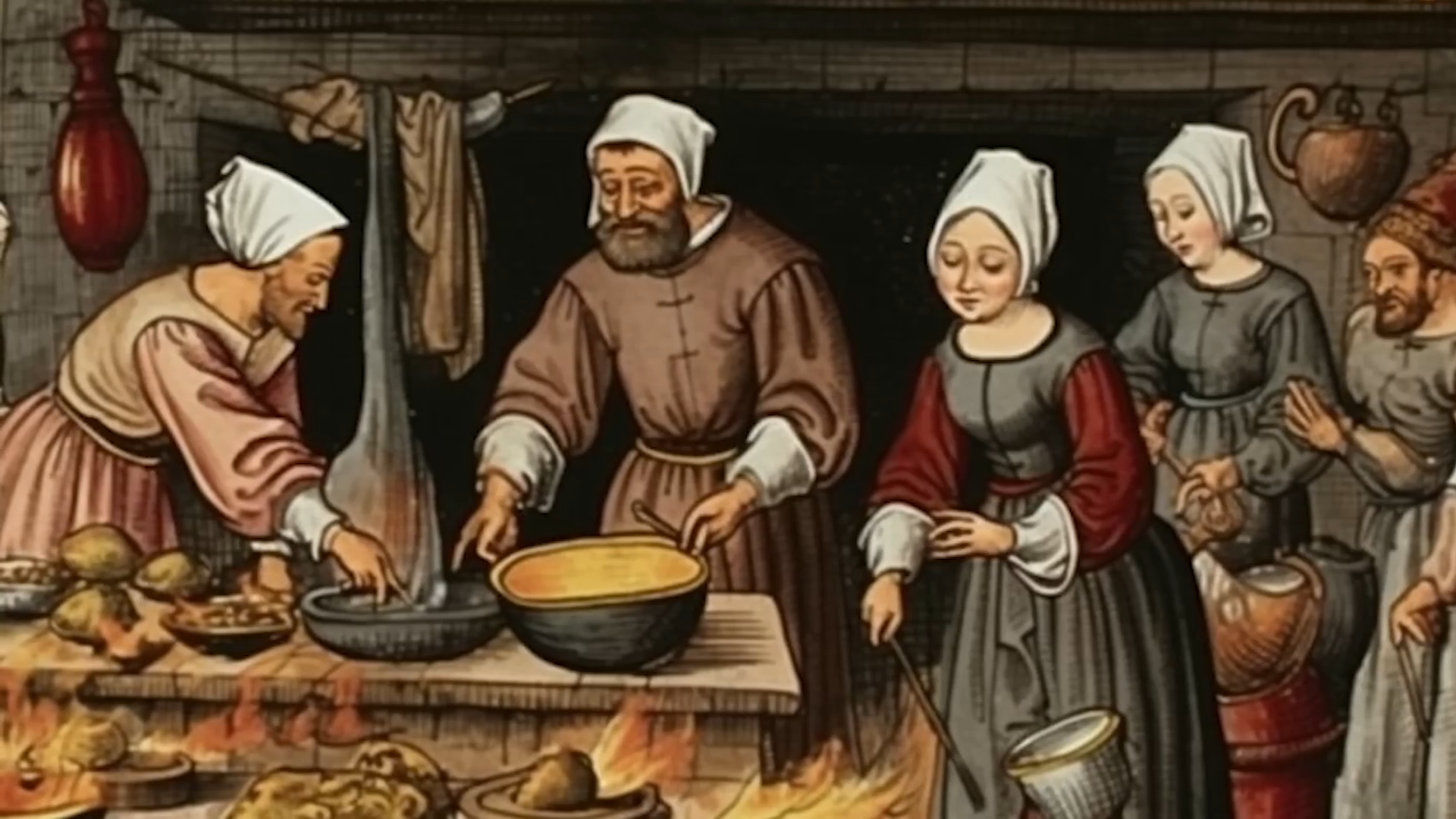 What medieval millionaires ate while peasants faced hunger and death