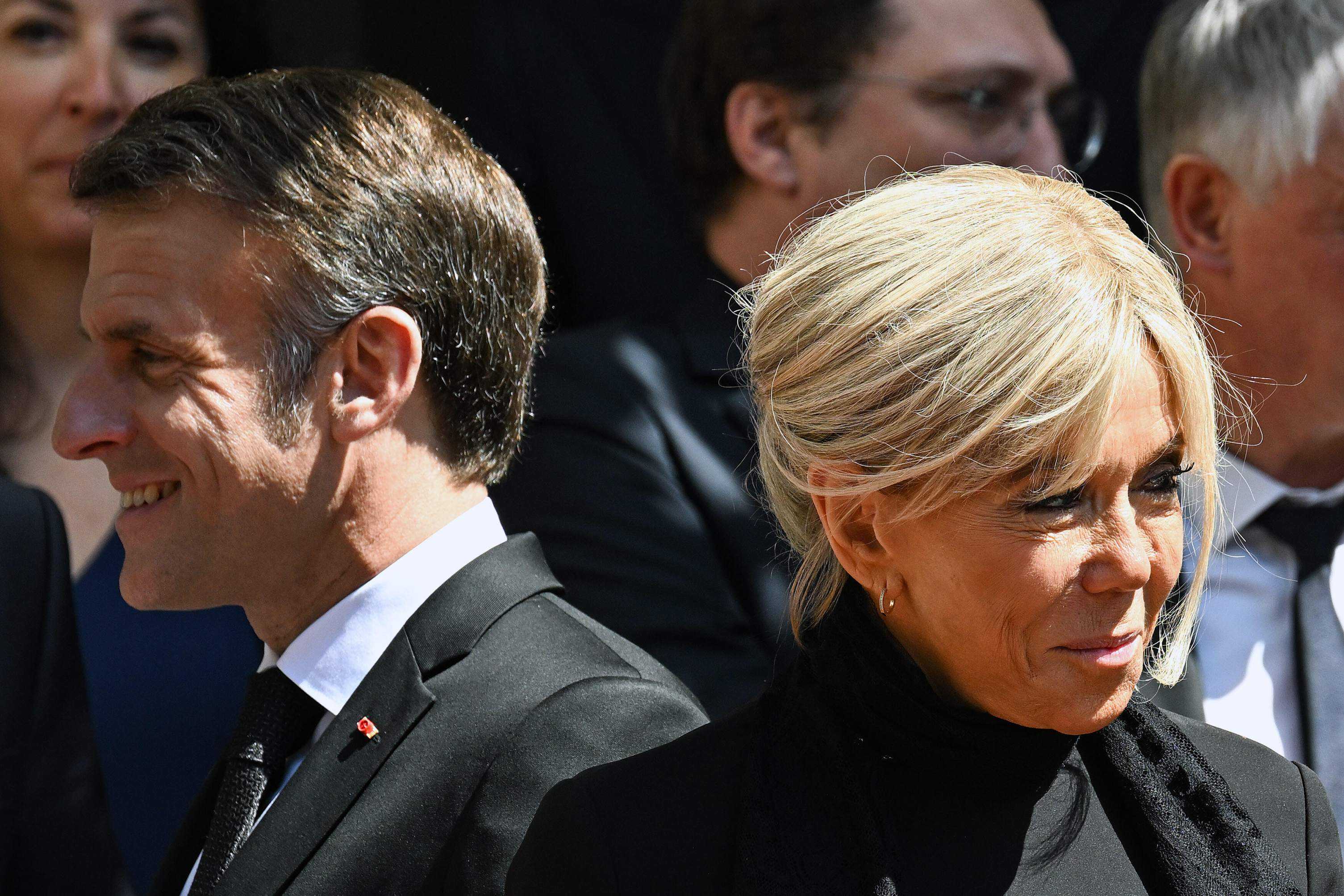 Boek onthult: "Brigitte Macron sloeg president om sms van Iraanse actrice"