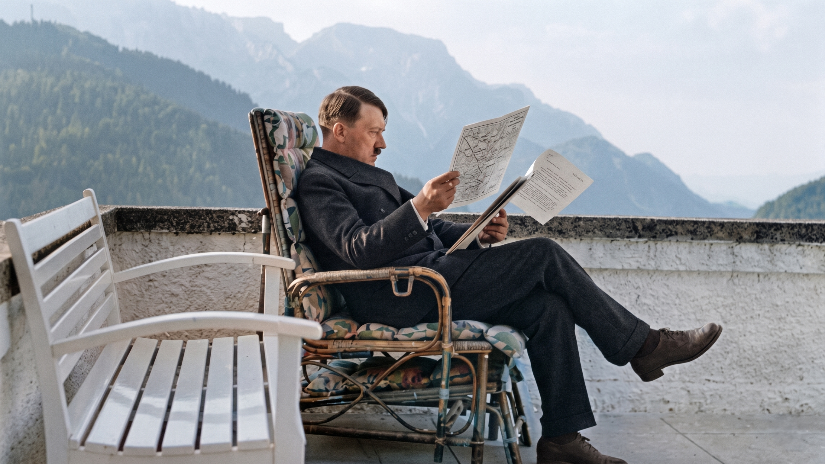Hierhin zog sich Hitler zurück, um zu entspannen