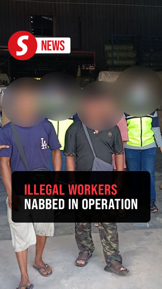 Muar factory raids lead to 43 illegal workers nabbed