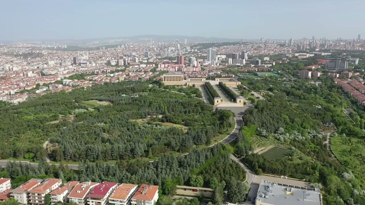 Anıtkabir, Turkey: Drone tour of Atatürk’s mausoleum