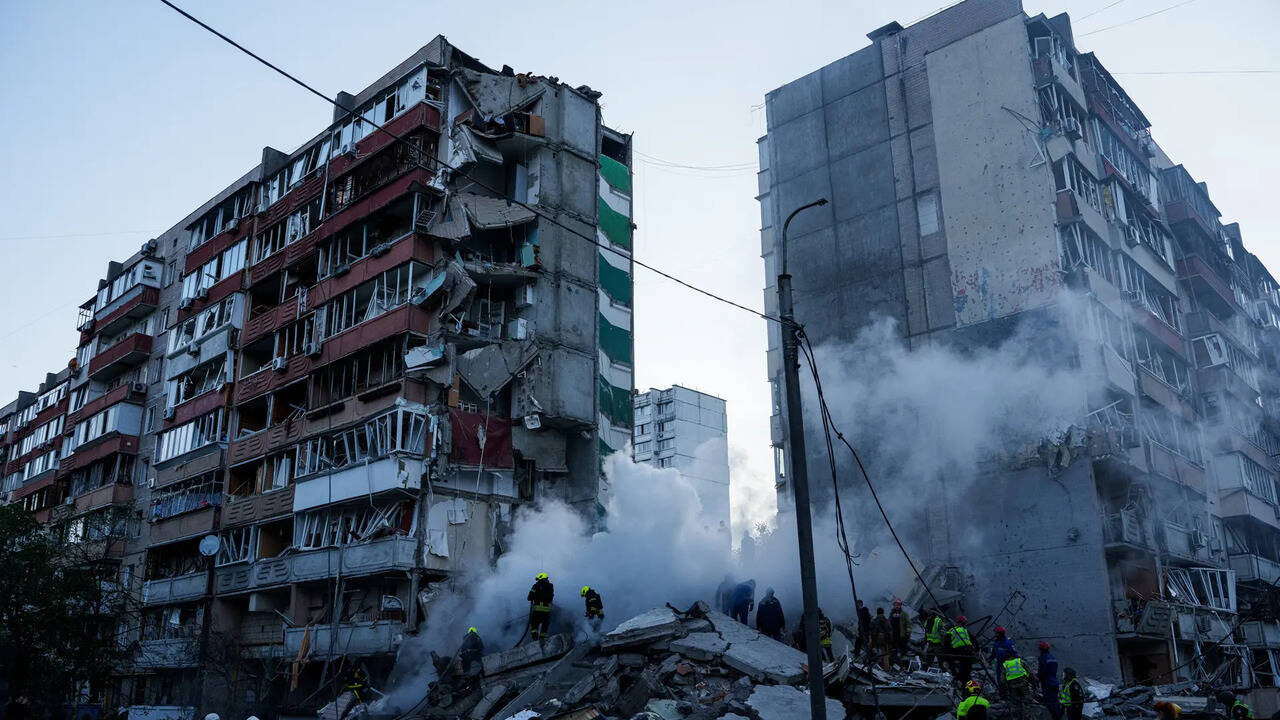 Russia launches extensive drone and missile attacks on Ukraine amid ...