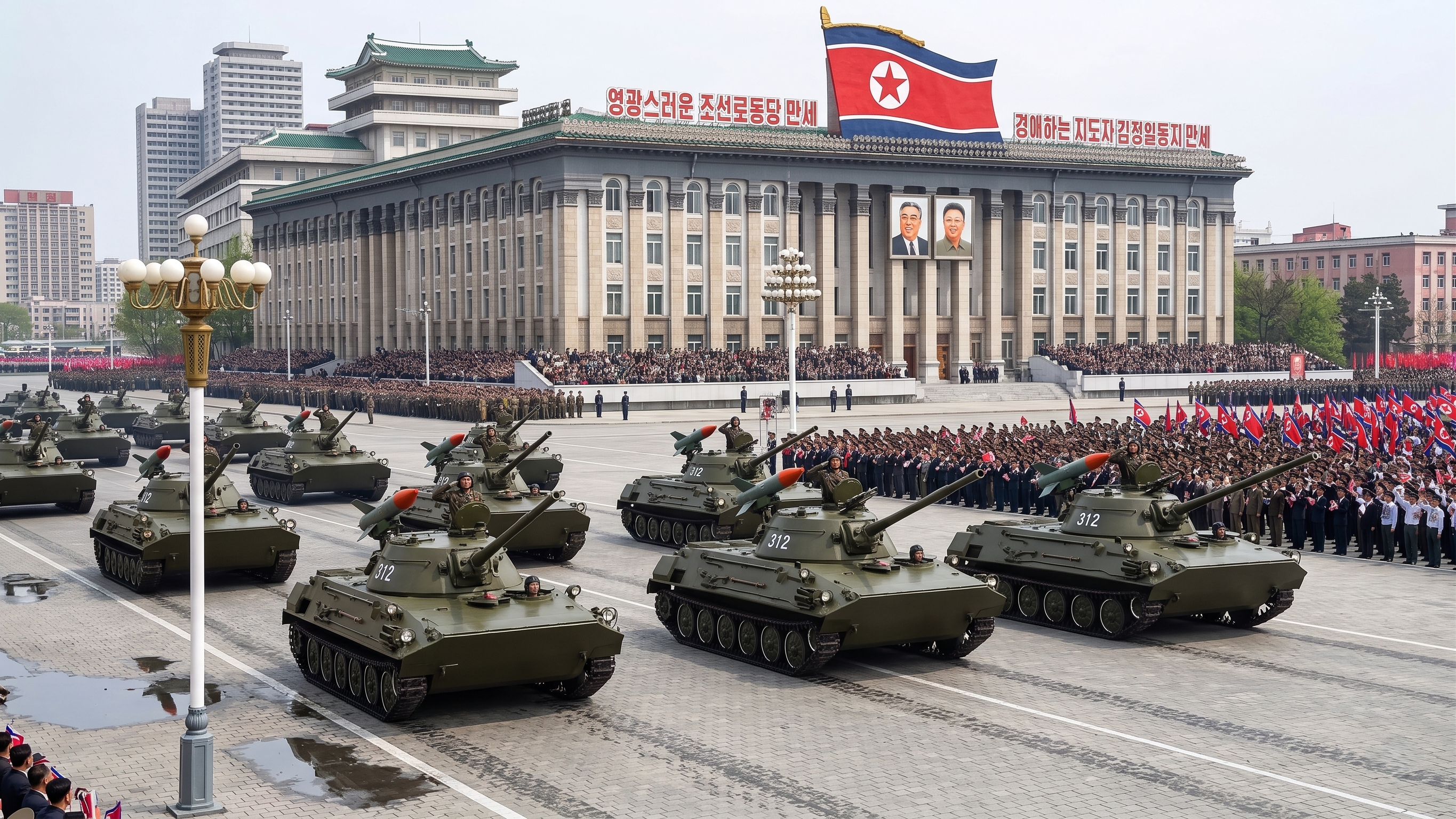 North Korea built this strange tank - and nobody knew what it really was