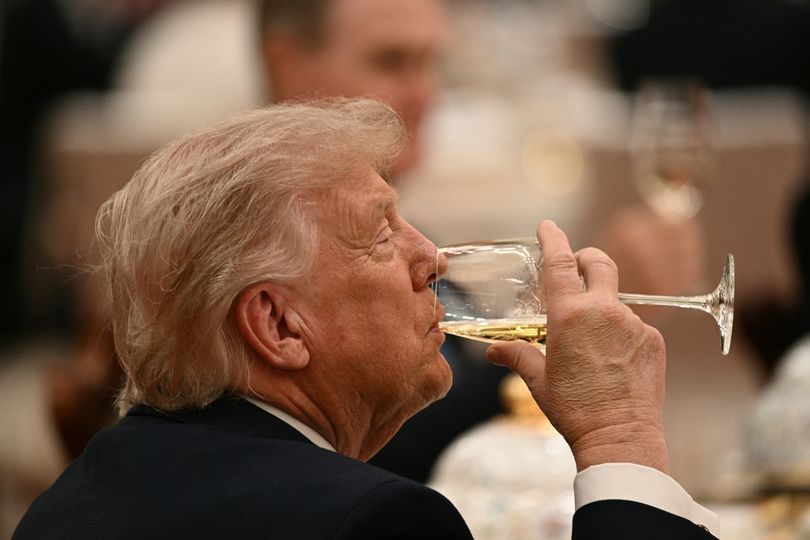Donald Trump's gesture to Xi sparks viral concern during Chinese state ...