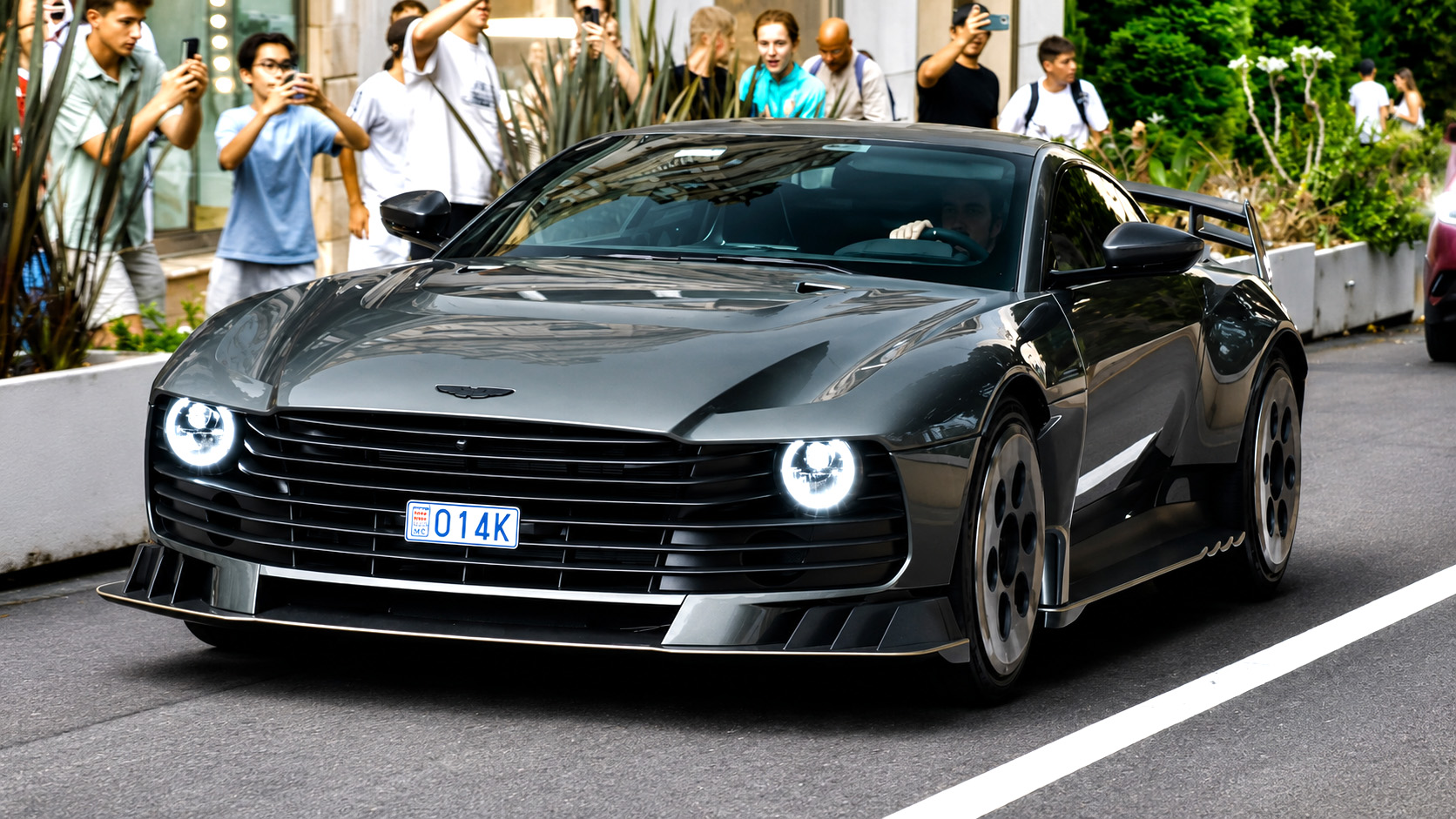 Rare Aston Martin Valour turns Monaco into a moving showcase