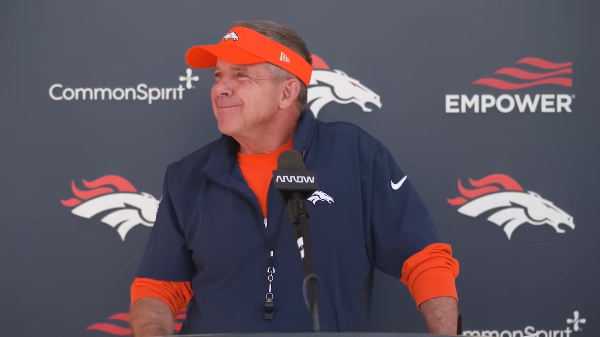 Sean Payton on Drew Sanders' position versatility and a UDFA with ...