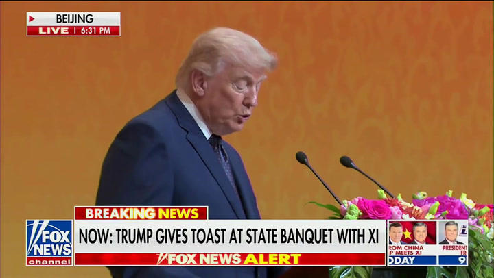 Trump floored by discovery about Chinese food on state visit