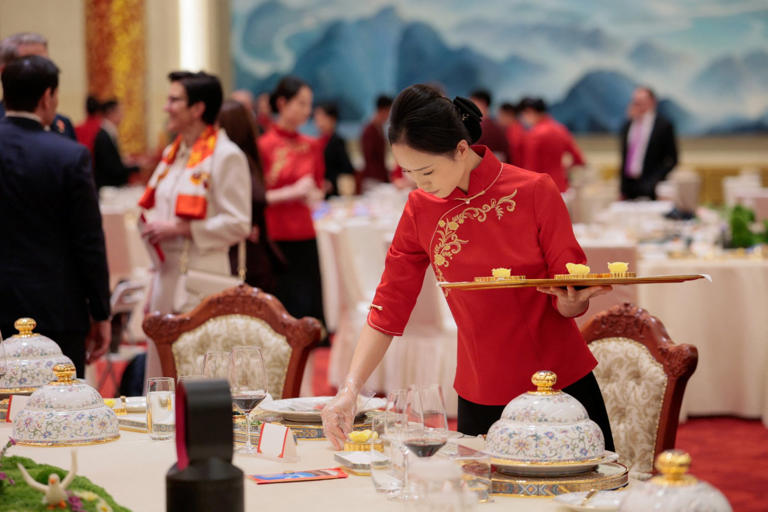 Menu served to Donald Trump during his state banquet in China revealed