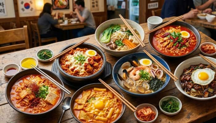 Delicious Korean ramen bowls on Zomato