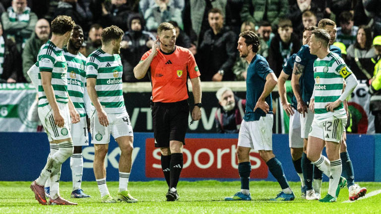 Man arrested after Celtic-Motherwell referee's personal info leaked