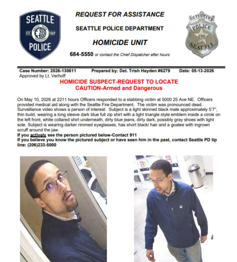 Man on run after murder of trans student